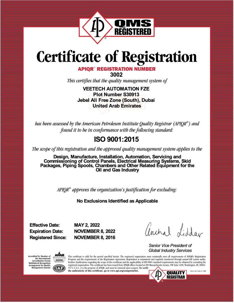 Home - VeeTech Automation FZE